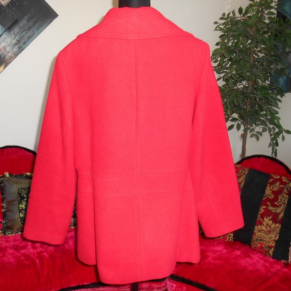JM Collection | Jackets & Coats | Jm Collections Woman Red Jacket Plus ...